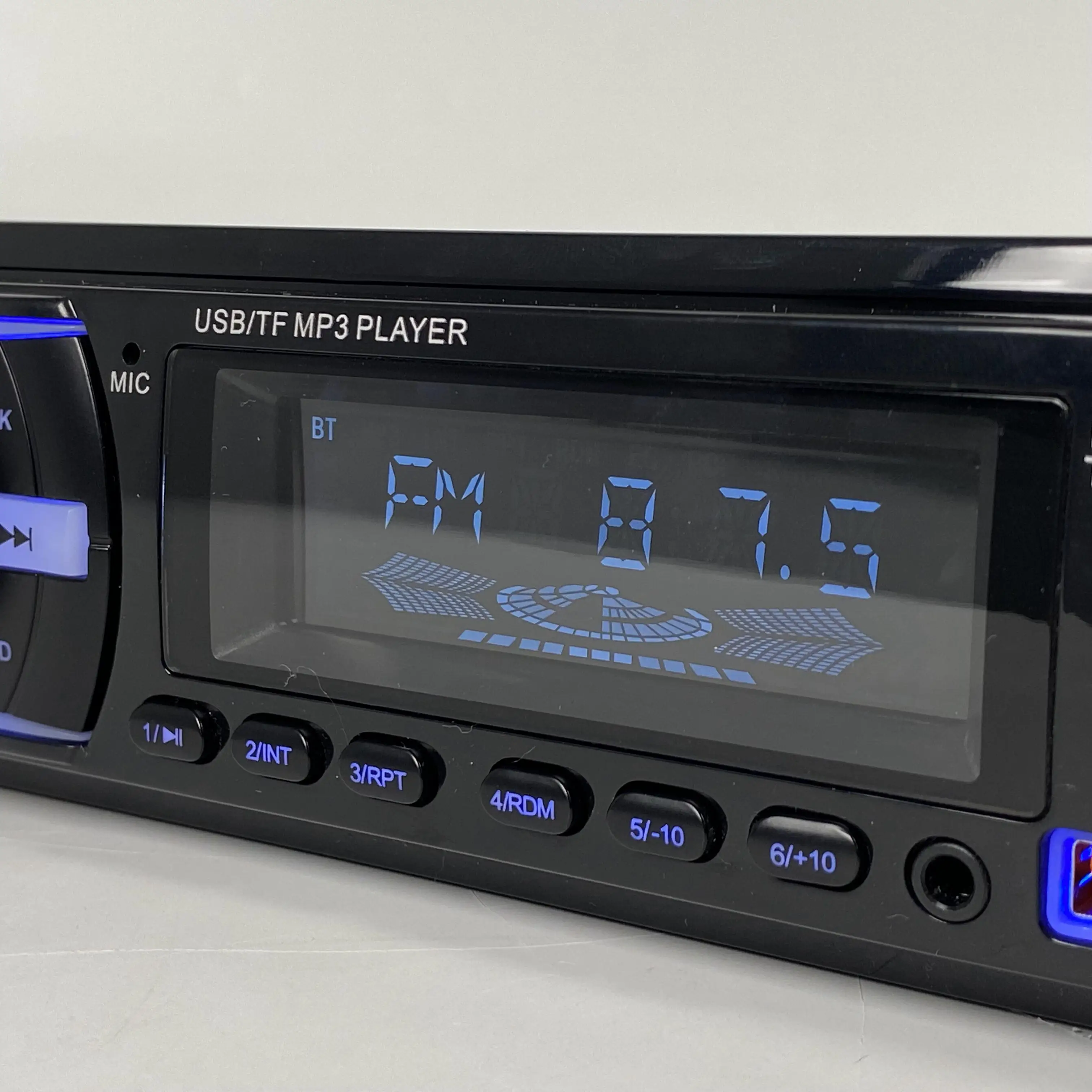 Universal LCD Car MP3 Player with BT FM AUX 2USB 4RCA