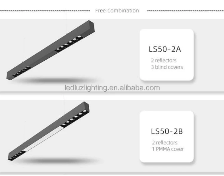 Linkable Aluminum LED Profile with Prismatic Cover Wall Washer Extruded ...