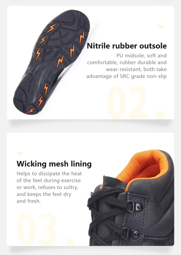 Deltaplus Simba S3 Calzado Botas De Trabajo Seguridad Mining Industrial ...