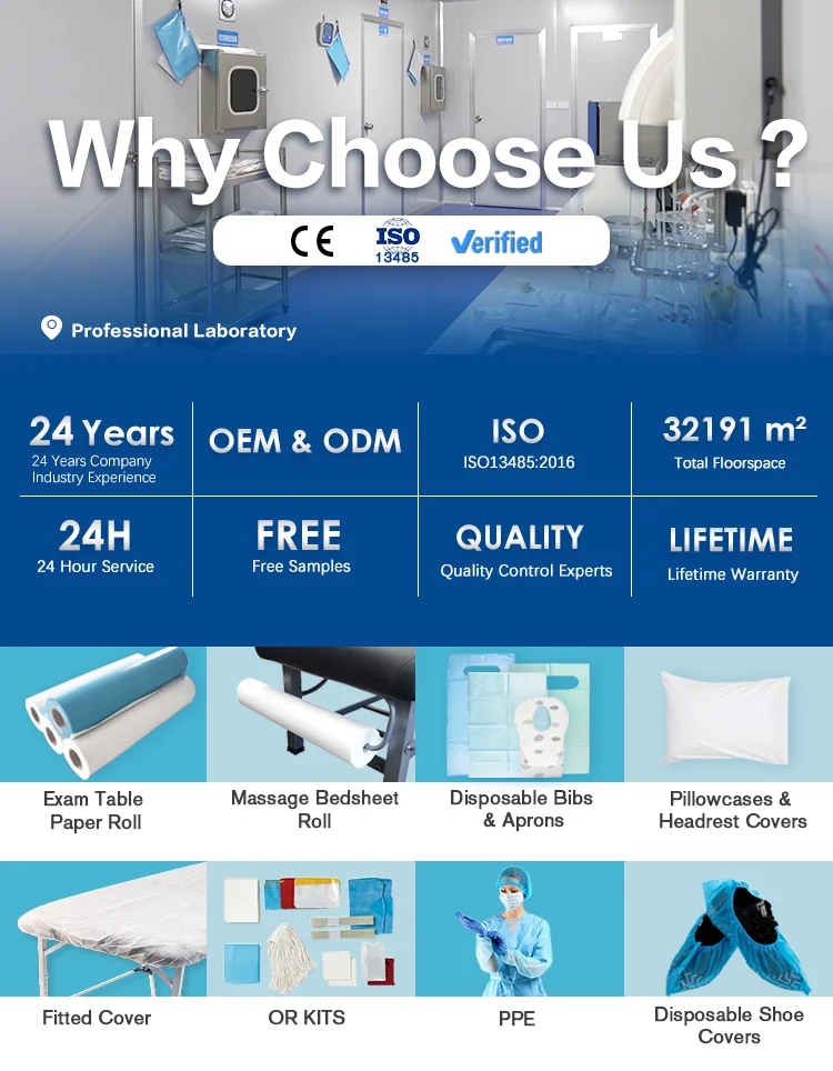 Chiropractic Face Paper Roll - Smooth, Non- Waterproof