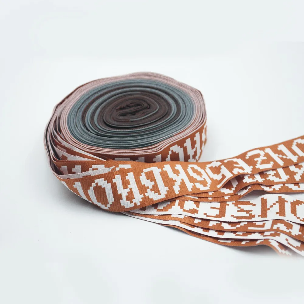 30mm Hollow Lace Peach Heart Jacquard Web Grosgrain Ribbon For Hair ...