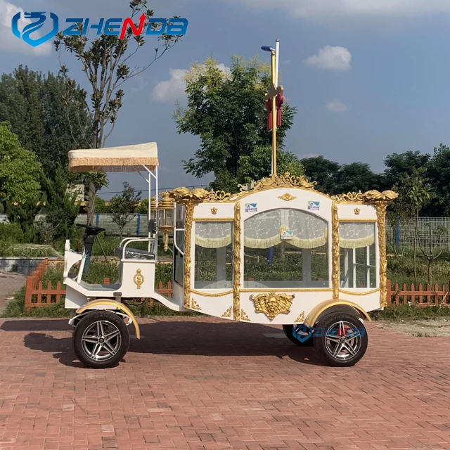 Platinum Royal Hearse Carriage Electric Luxury Funeral Carriage British ...