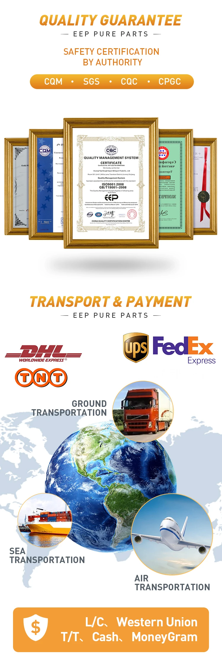 EEP Brand CV Joints for NISSAN Tiida - Reliable Performance