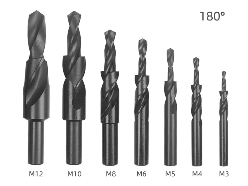 Custom HSS M2 M35 Co Countersink Step Drill Bits for Steel