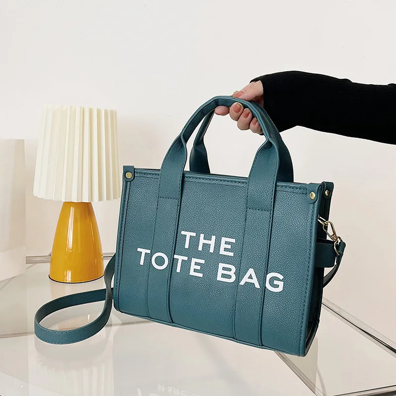 2023 Purses And Handbags Pu Leather The Tote Bags Women Ladies Shoulder ...