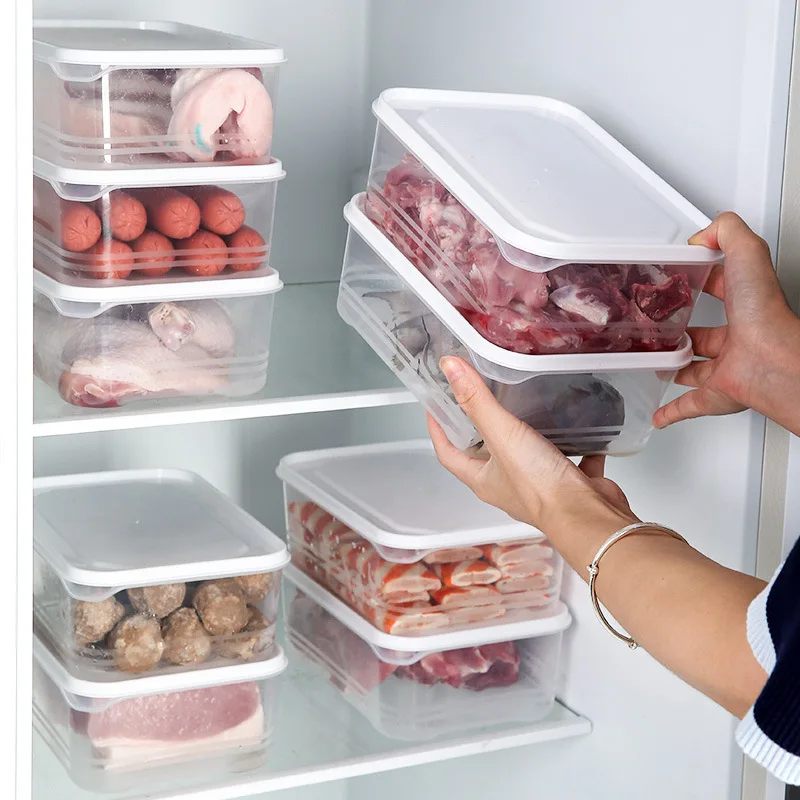 Refrigerator Storage Box Frozen Meat Storage Box Food Packaging Box ...