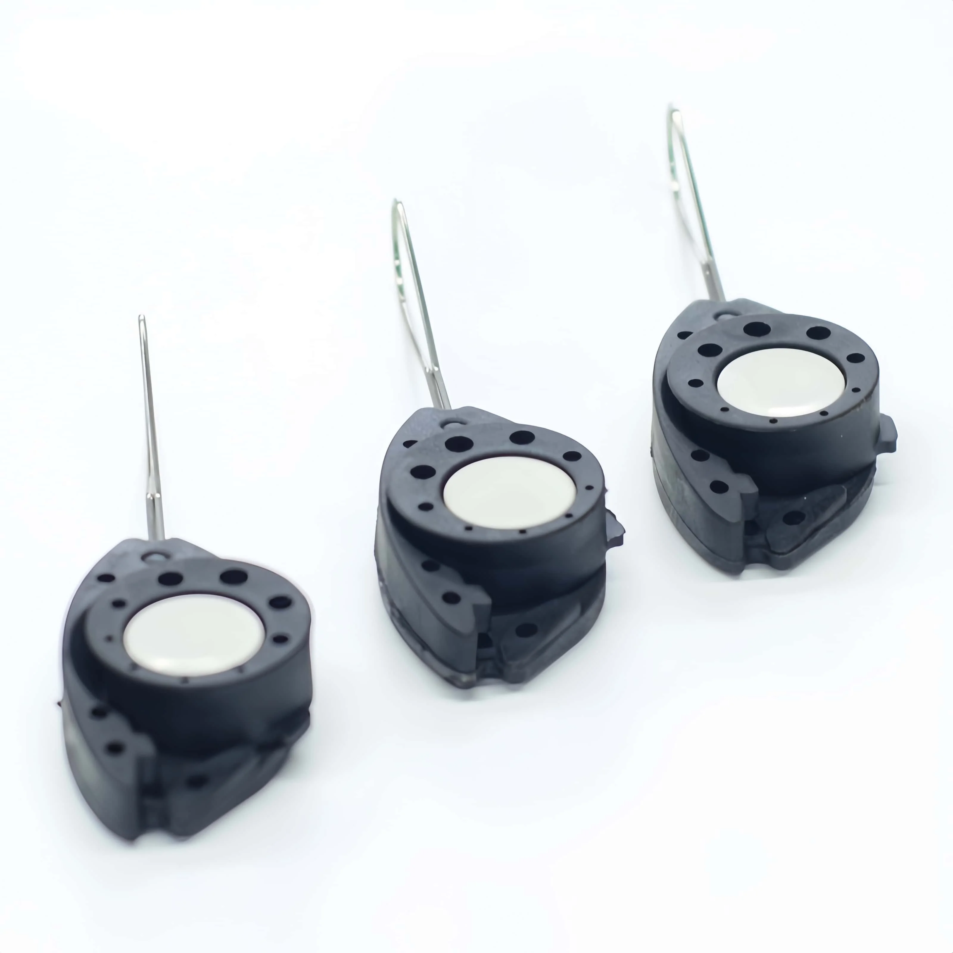 FTTH Cable Clamp Anchoring Cable Anchor Metric Measurement Fiber Optic ...