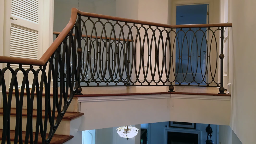 Prima Outdoor Steel Staircase Railing With Diamond Plate Tread Enhance ...