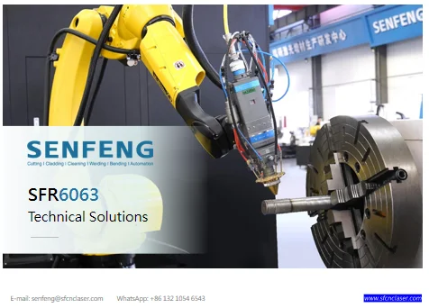 SENFENG Laser Cladding 3D Printed Metal Parts Workstation