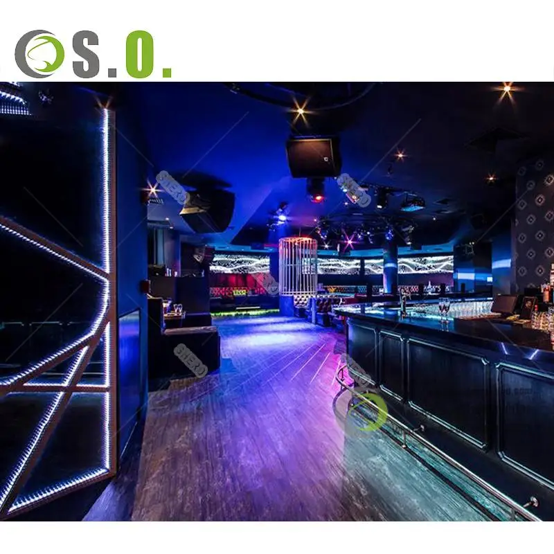 Night Club Bar Counter Design - Modern & Customizable