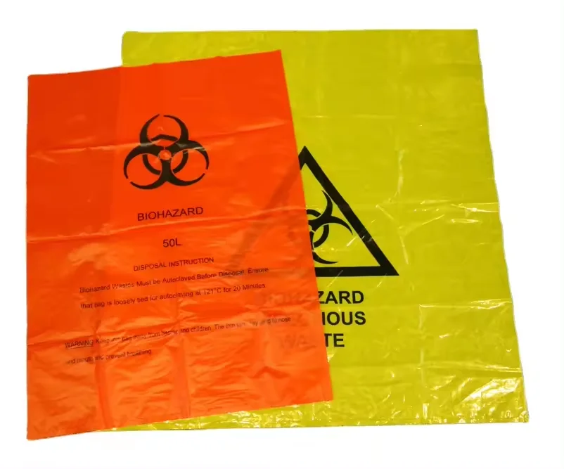 Biohazard Bag Laboratory Medical Biohazard Lab Bag Plastic Specimen ...