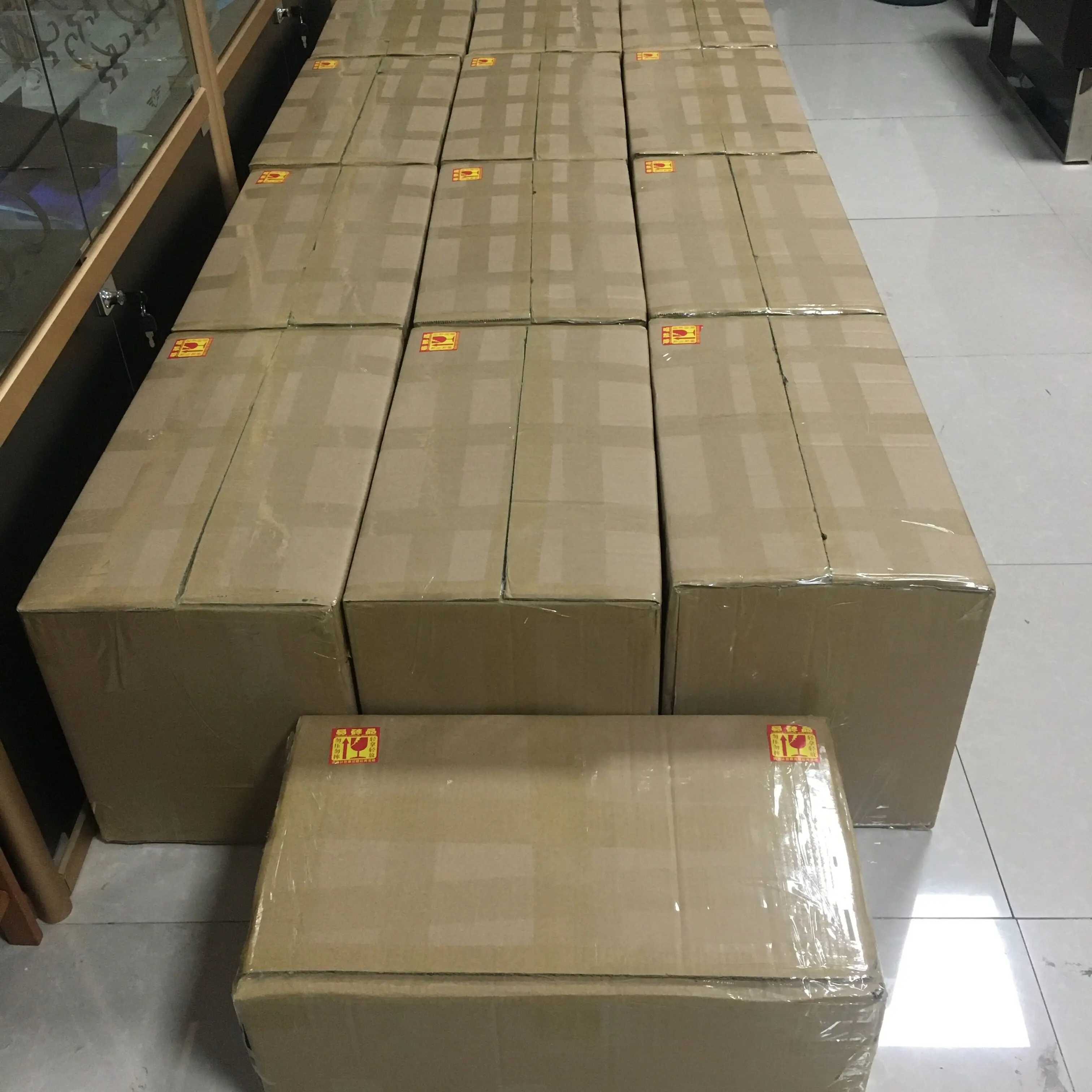 Plexiglass Printed Logo Block 15mm Thick Standing Clear Glass Acrylic ...