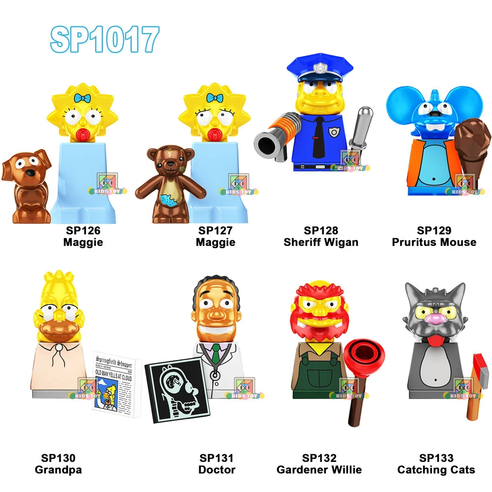 Simpson Marge Bart Lisa Maggie Homer Simpsons Figure Cartoon Movie ...