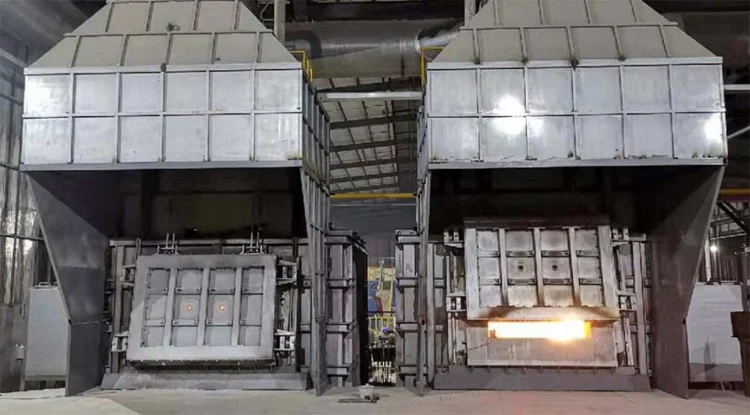 Aluminum Ingot Recycle Scrap Melting Furnace Production Line Foundry ...