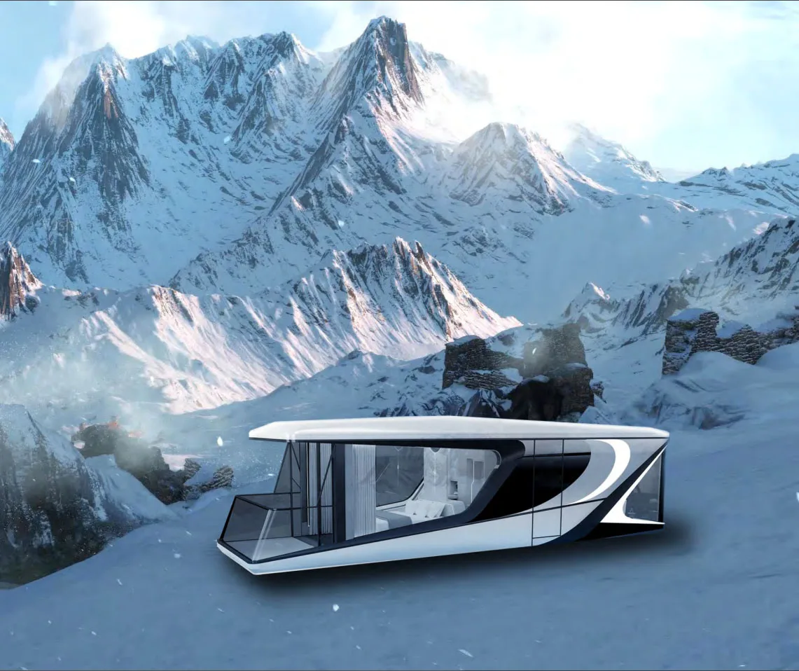 Science Fiction Series Modular Prefabricated Houses New Design Prefab ...