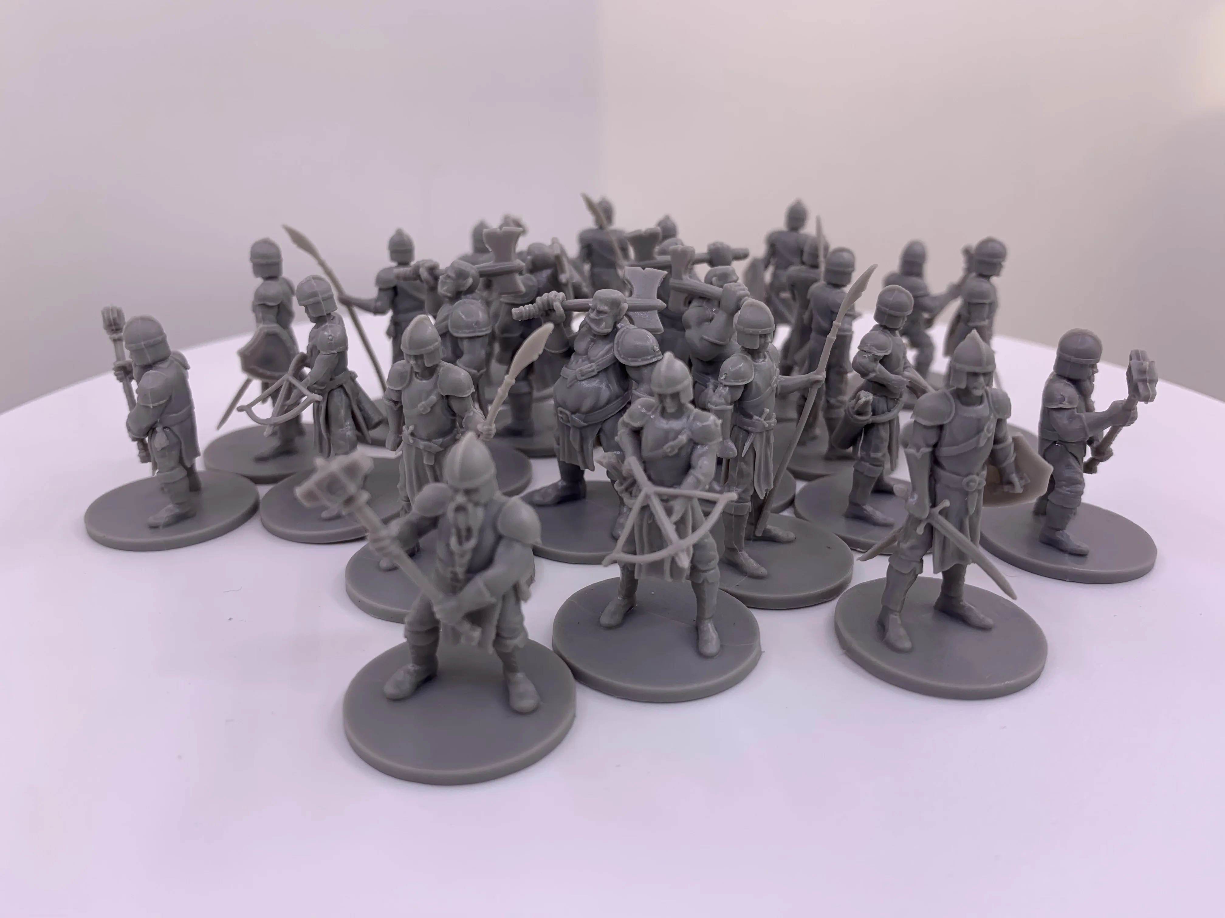 Custom Game Miniature - OEM Make Plastic War Miniatures