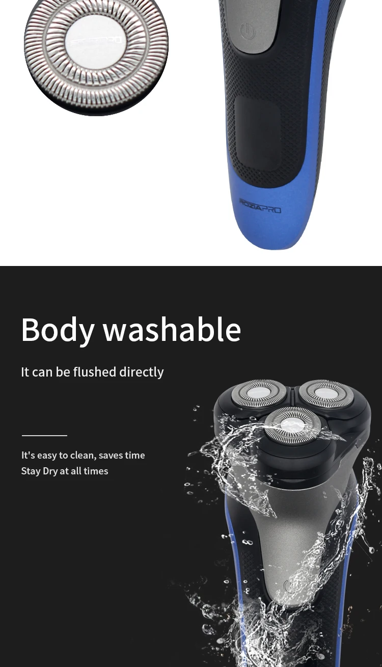 ROZIA Rechargeable Portable Electric Rechargeable Shaver Refreshment ...