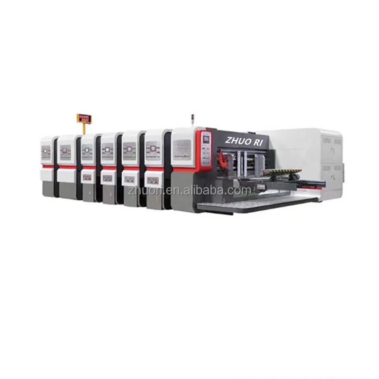 Carton Print Machine Corrugated Cardboard Paperboard Printer Slotter ...