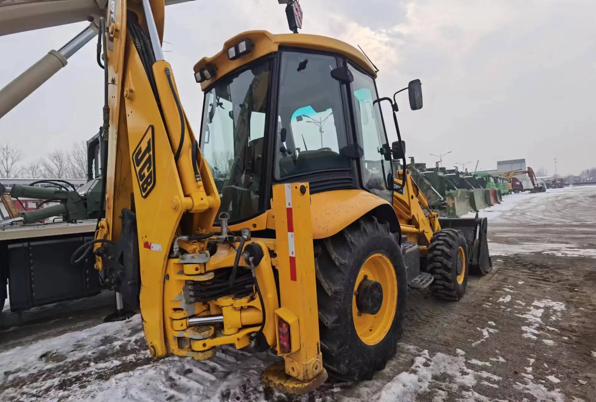 Cheap Backhoe Loader Jcb 3cx 4x4 Wheel Drive Tractor Backhoe Loader ...