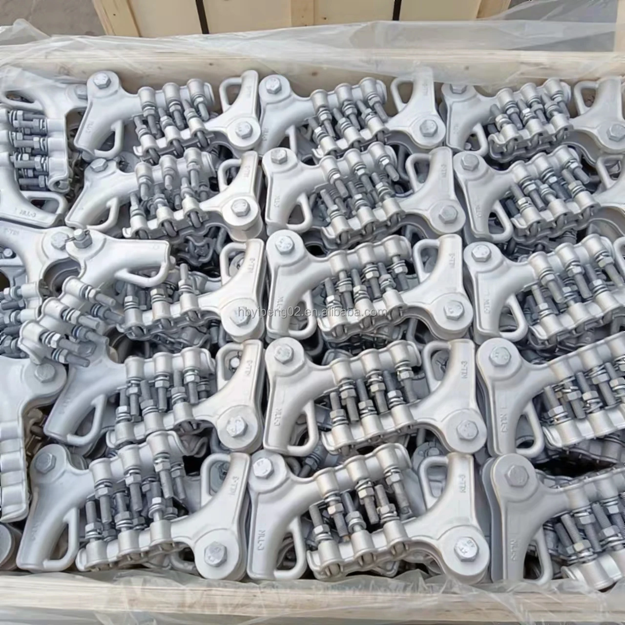 Dead End Clamp with Eye Hook - 2U Bolt Type Strain Clamp