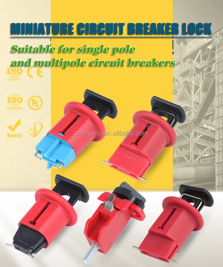 DZ47C45 Miniature Molded Case Circuit Breaker Lock Electrical Switch ...