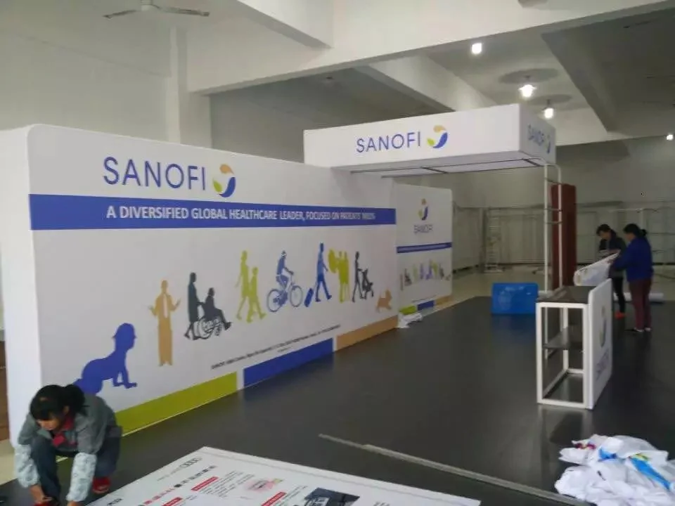 Modular System Equipment Display Stand 8-way Aluminum Profile Shell ...