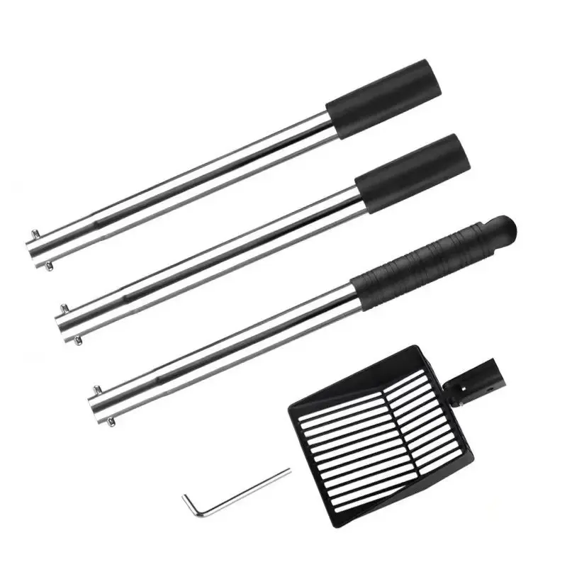 Metal Heavy Duty Cats Pooper Pet Litter Poop Shovel Adjustable Non ...