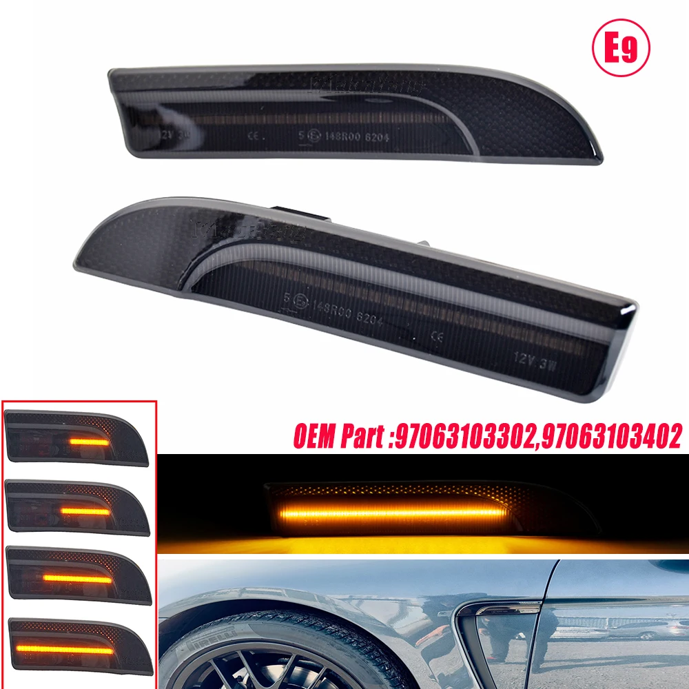 Dynamic Led Side Marker Turn Signal Car Blinker Indicator Light For ...