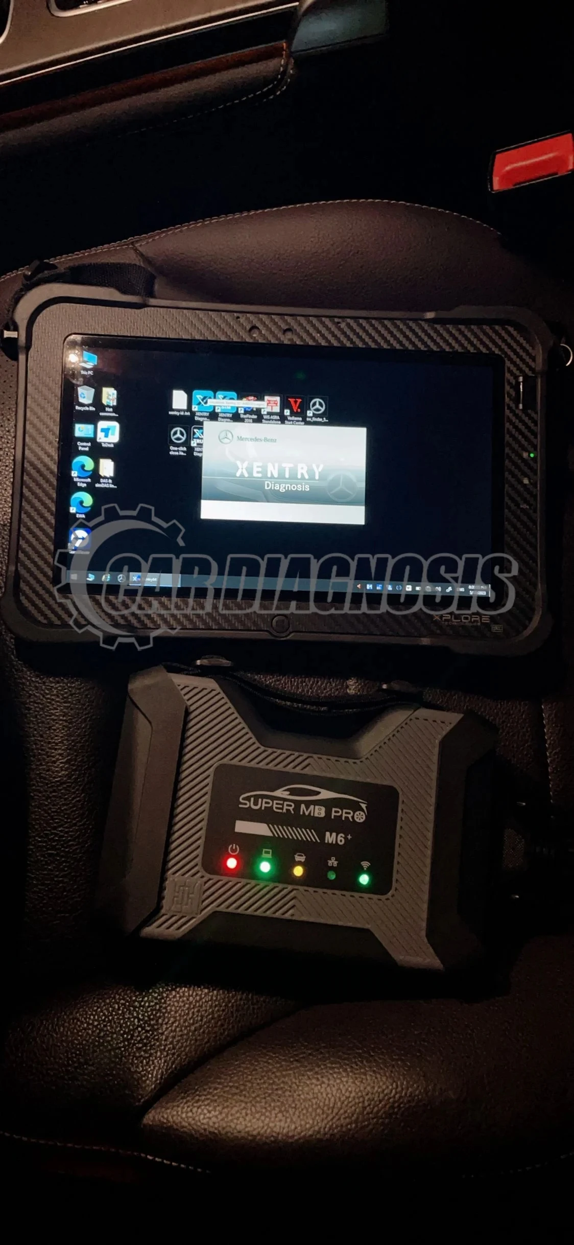 Getac Tablet+diagnosis Doip Full Chip Mb Pro M6 Diagnosis Tool Pk C4 C6 ...