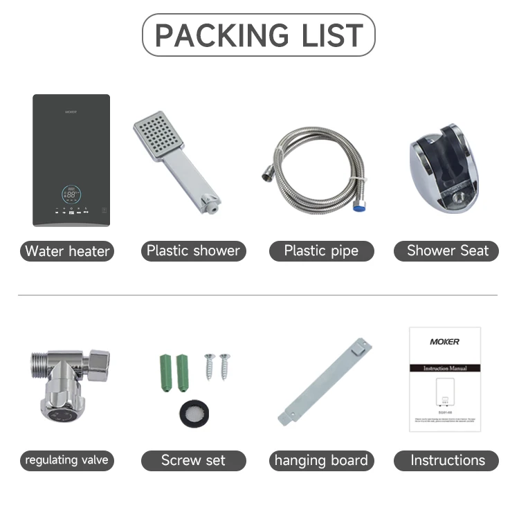 Economic And Reliable Automatic Control Water Heater System Electric ...