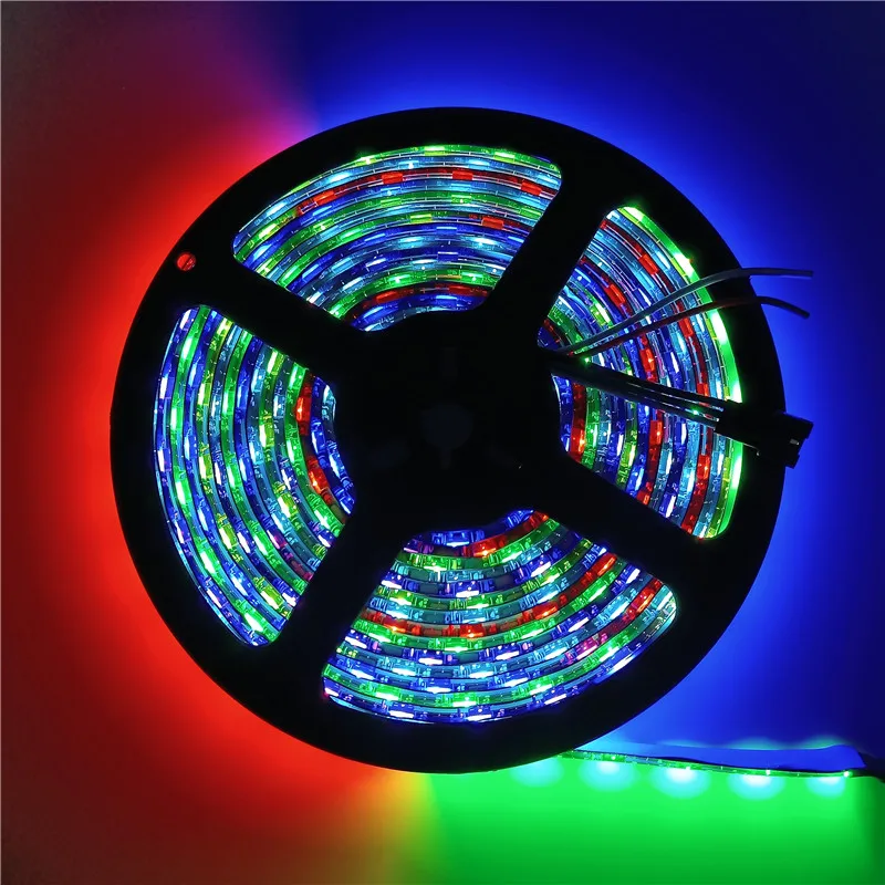 Waterproof Ip65 Rgb Addressable 5meter Roll Ws2812b Led Strip Light ...