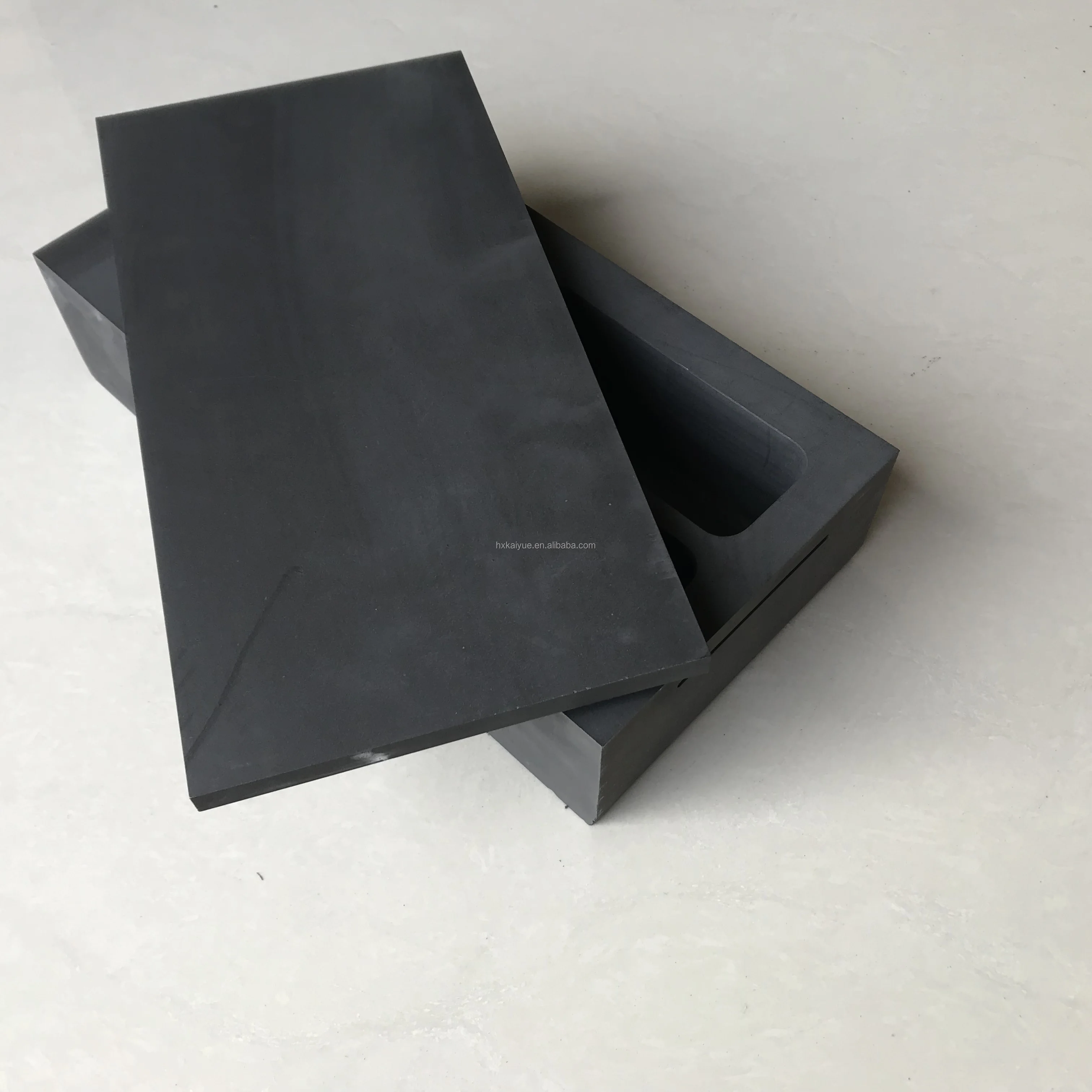 High Pure Good Quality Isostatic Pressing Graphite Crucible Customize ...