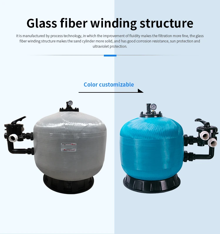 Standard Commercial Side Mounted Swimming Pool Filter System Ss700 ...