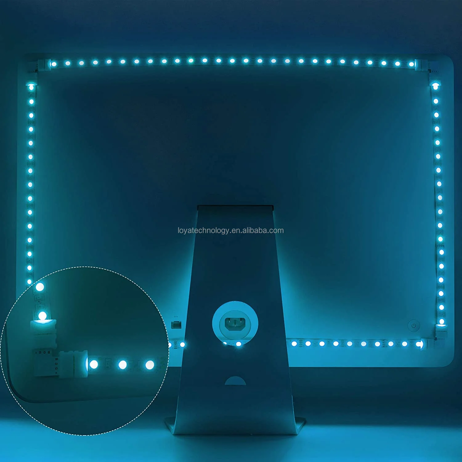 L Shape 4-pin Led Connectors 10-pack 10 Mm Wide Right Angle Corner ...