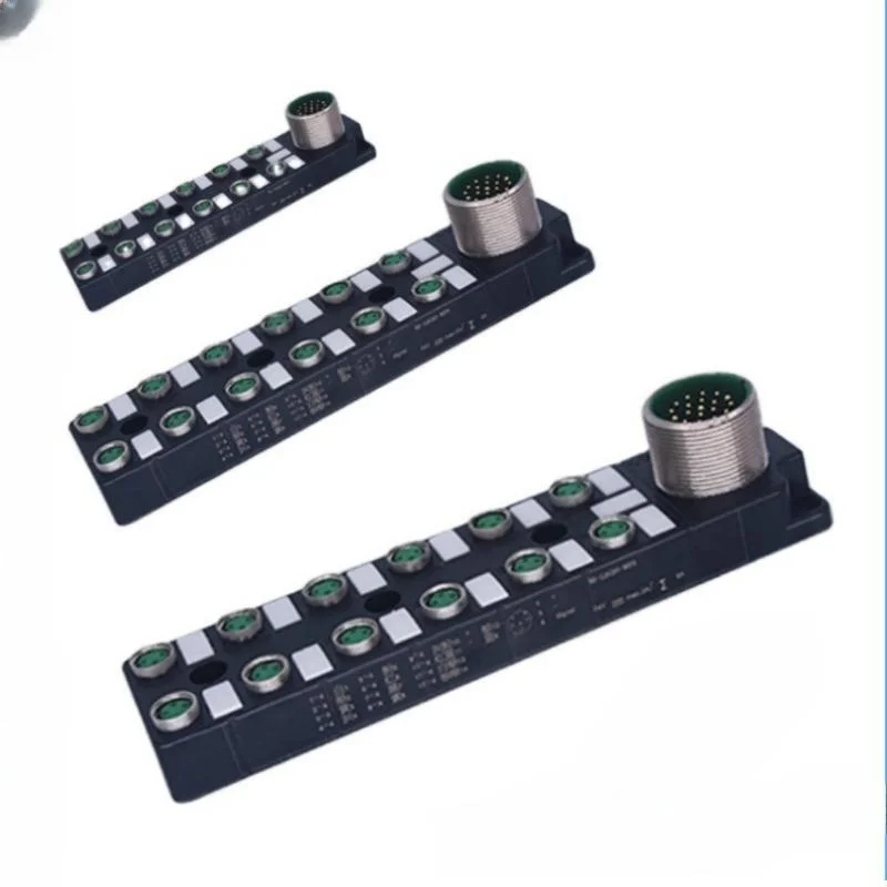 8 Port Distribution Box M12 Optical 5 Pin Female M8 Molded Passive ...