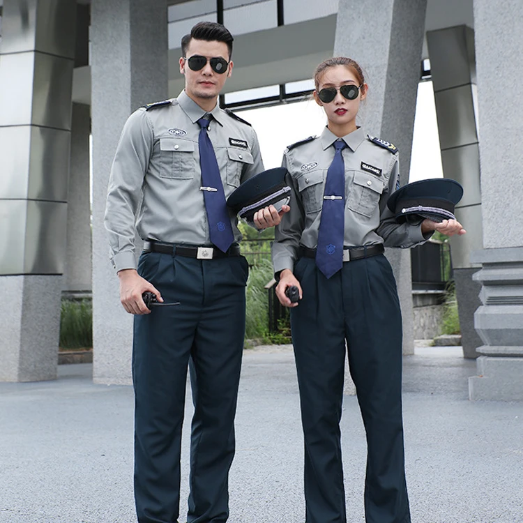 Custom Size Security Guard Uniform Set For Good Quality Wear Resistant ...