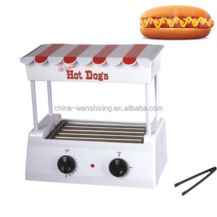 Durable Automatic Popular Sale 5 Rollers Warmer Sausage Fast Food Hot ...