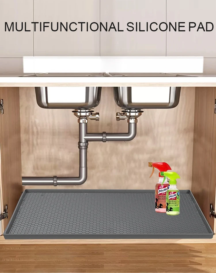 Washable Non-slip Water Proof New Design Kitchen Sink Mat Custom ...