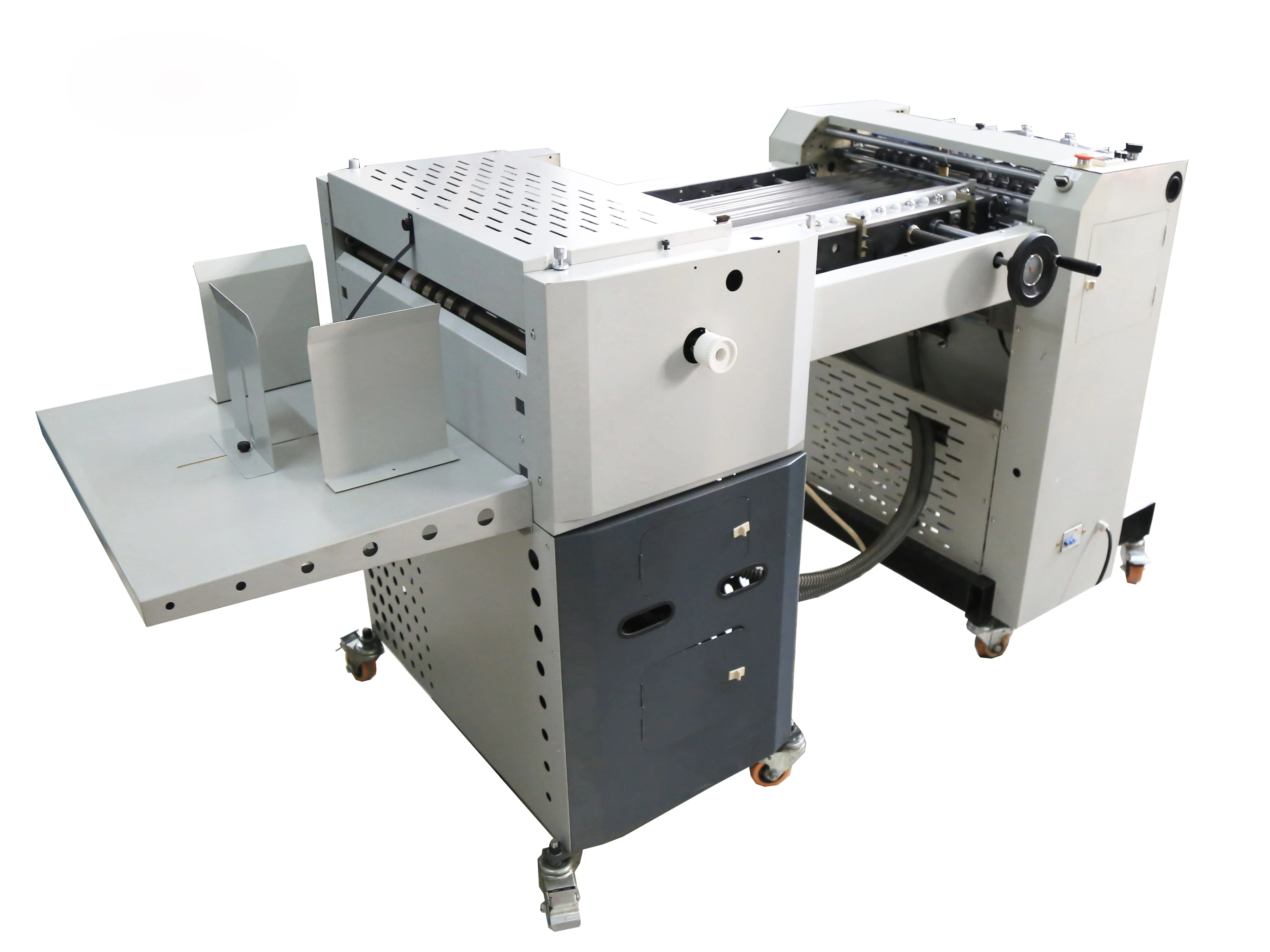Automatic Paper Creasing And Perforating Machine With Numbering Machine ...