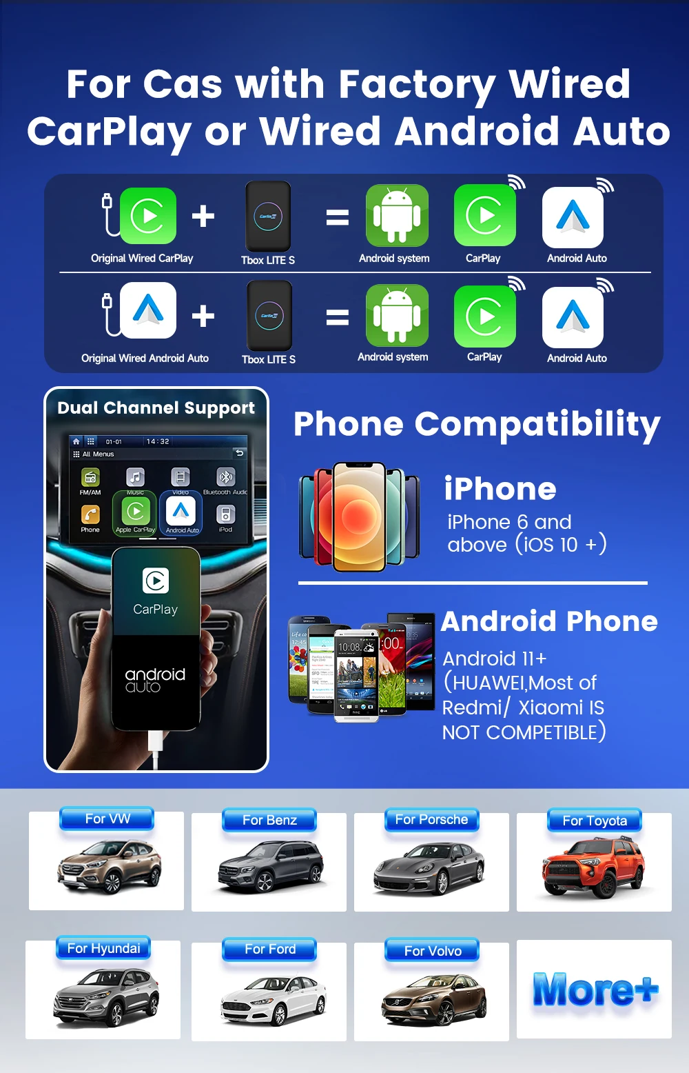Carlinkit Ai Box - Multimedia Smart Driving Tbox Lite S