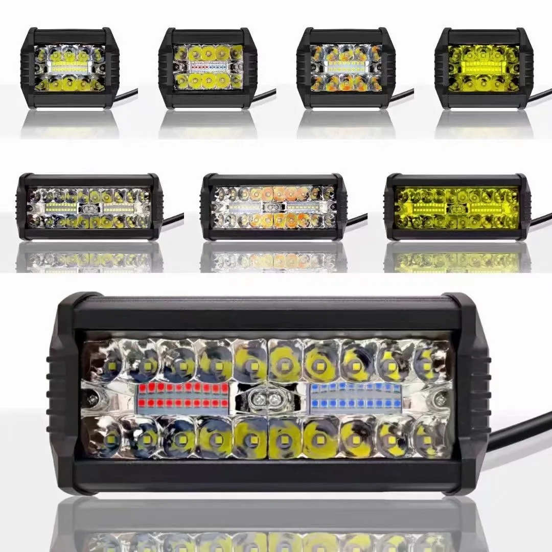 9-32v 40w Rectangle Skull Led Light Headlamp High Quality 3500lm ...