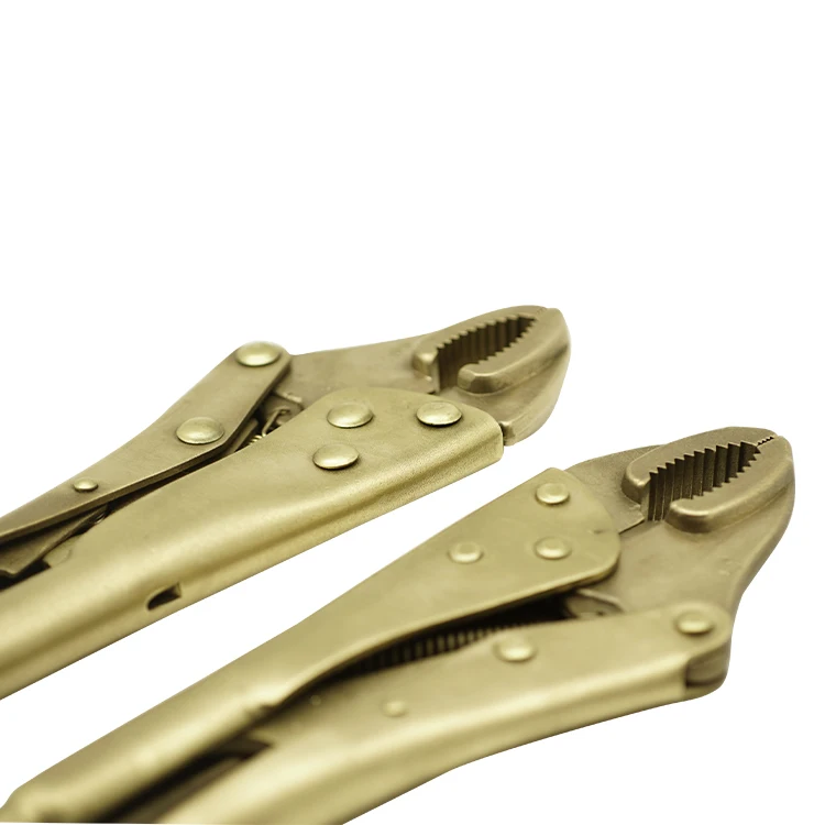 Al-bronze Non Sparking Tools-pliers,Locking,Clamp 10" Explosion-proof ...