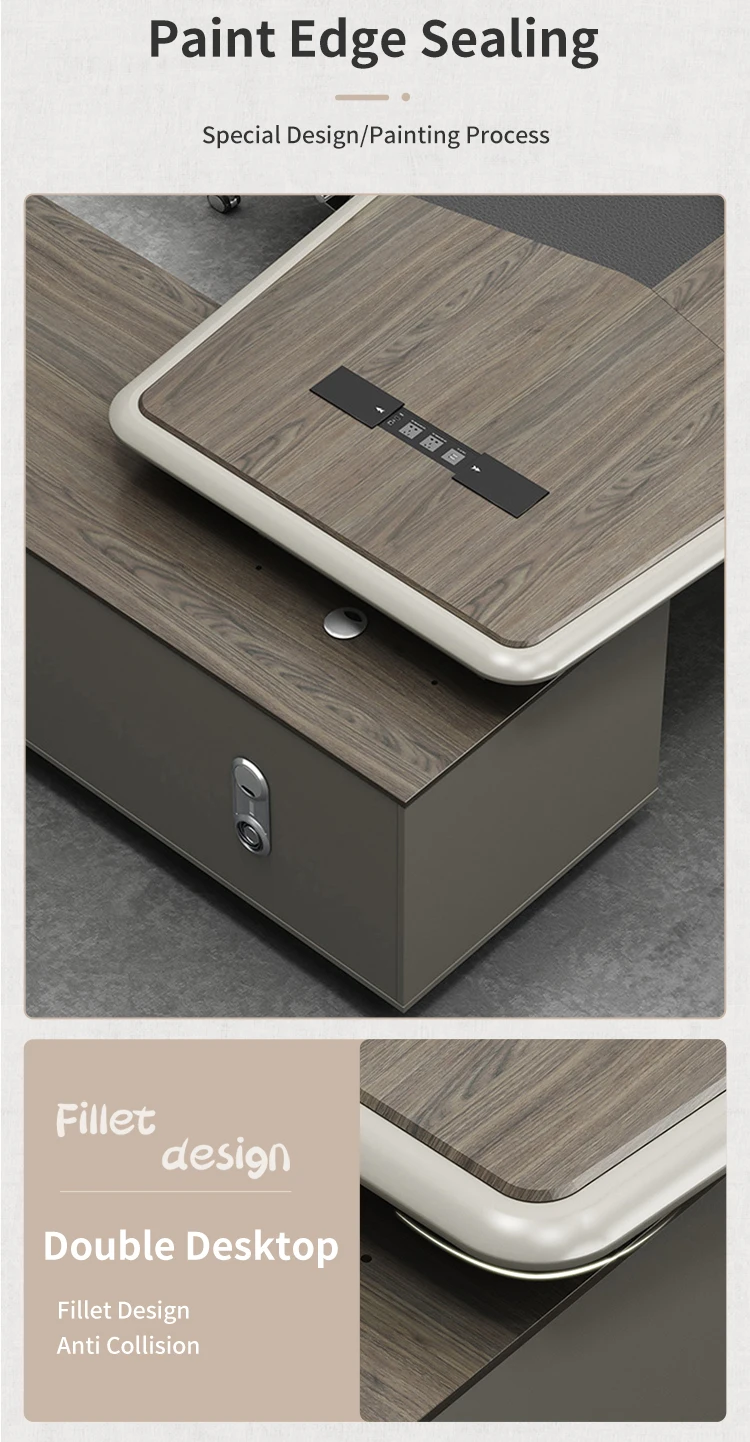 High End CEO Table - Modern Office Furniture Luxury