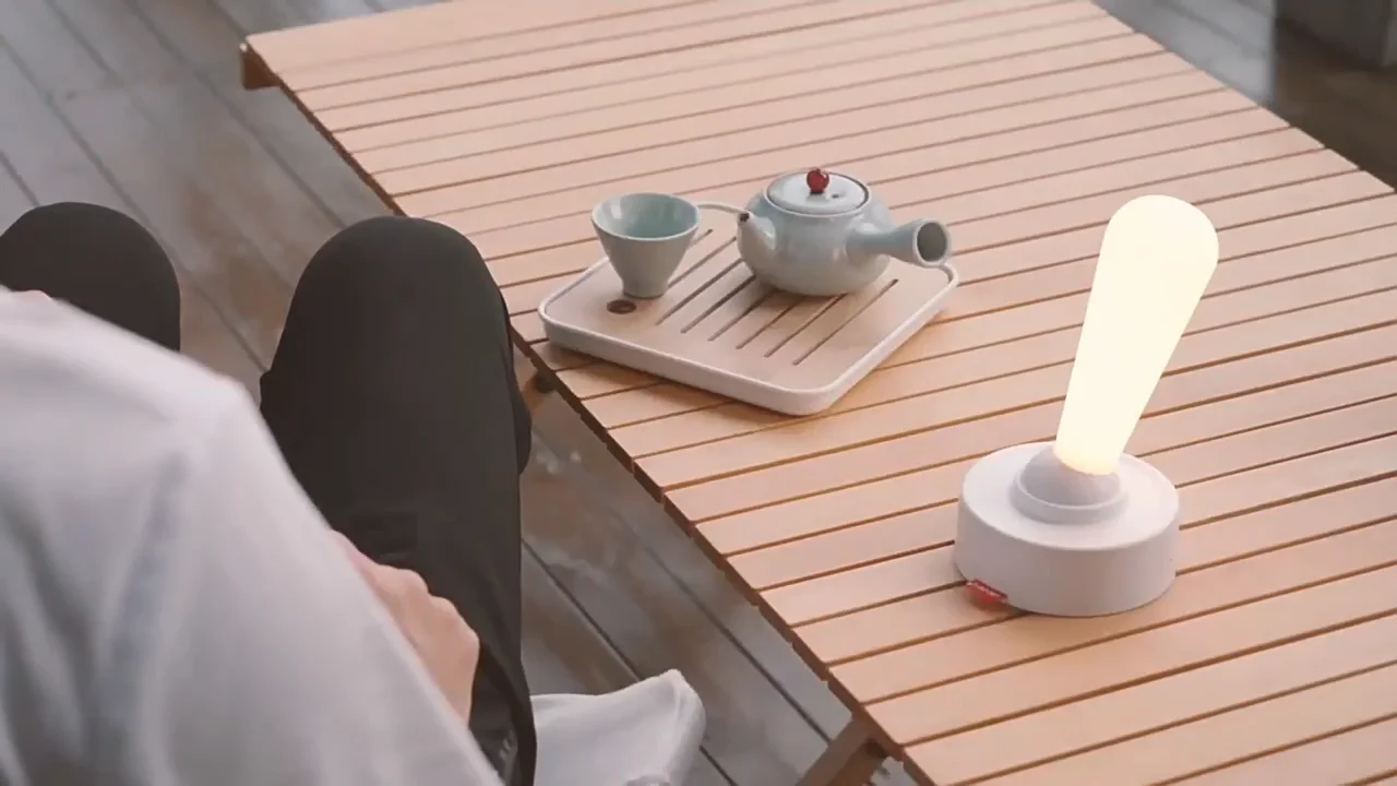 Cheap New Design Portable Bedroom Lever Night Light Dimmable ...