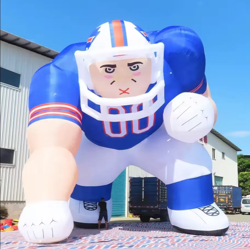 Hot Selling Inflatable Bubba Football Player Inflatable Rugby Player ...