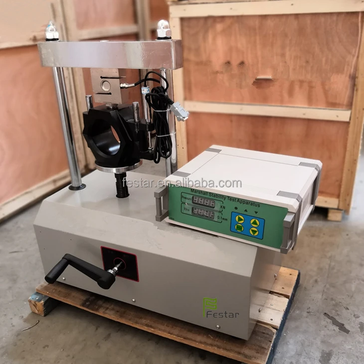 Digital Marshal Stability Test Apparatus Tester - Buy Asphalt Marshall ...