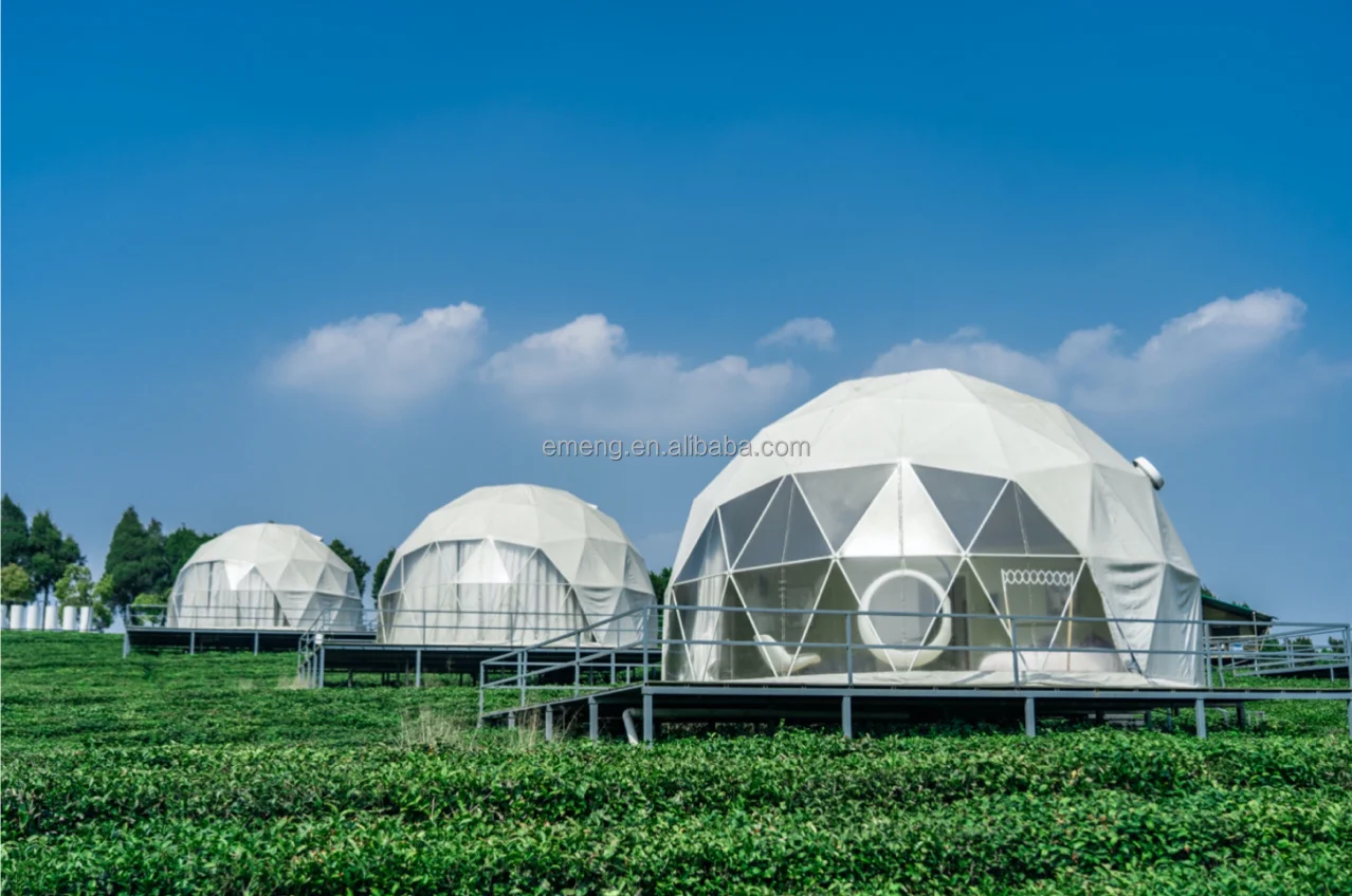 Big Domos Home Pvc Geodesic Dome Tents Camping Winter Proof Tent 5m ...