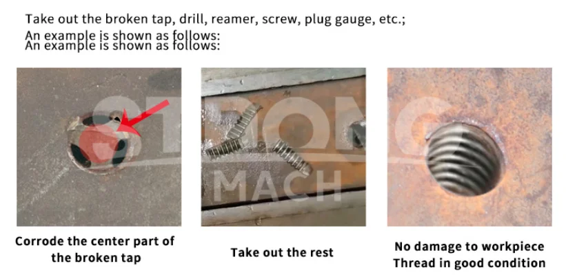 Bd-800a Portable Edm Erosion Broken Tap Removal Machine Small Edm ...