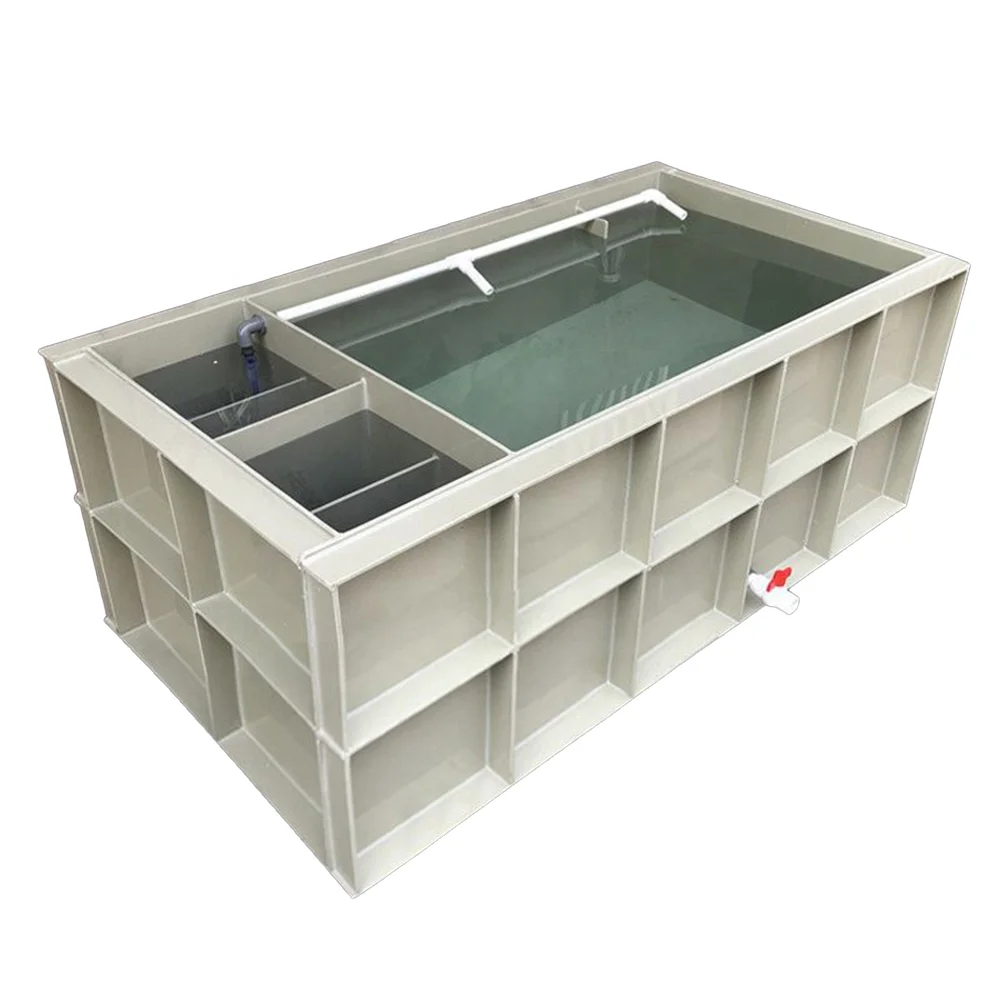 ZSPE Indoor Aquaculture Equipment PP Fish Pond for Fish and Shrimp ...