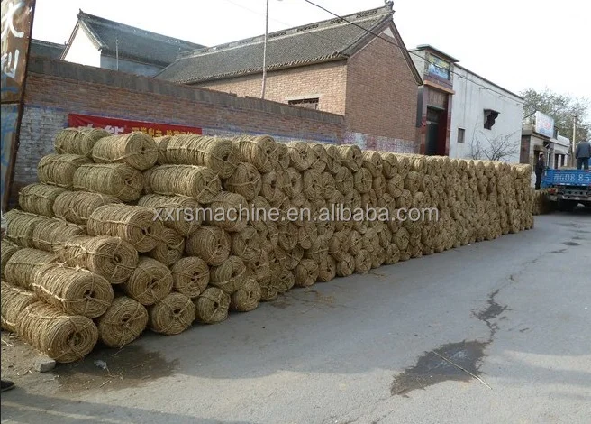 Manual Rice Straw Recycling Knitting Machine - High Productivity